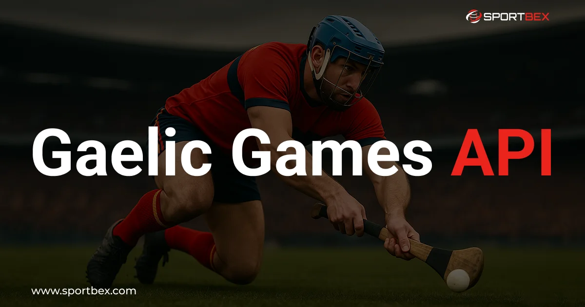 Gaelic Games API with Real-Time Data for Sports Platforms